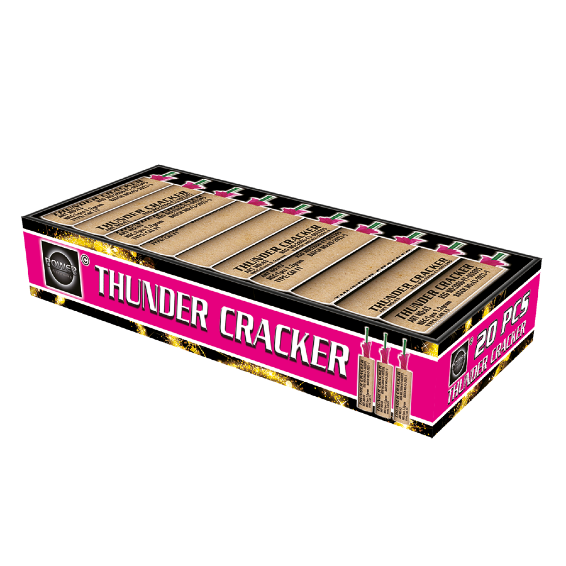 Cat 1 Thunder Cracker Vonk Vuurwerk