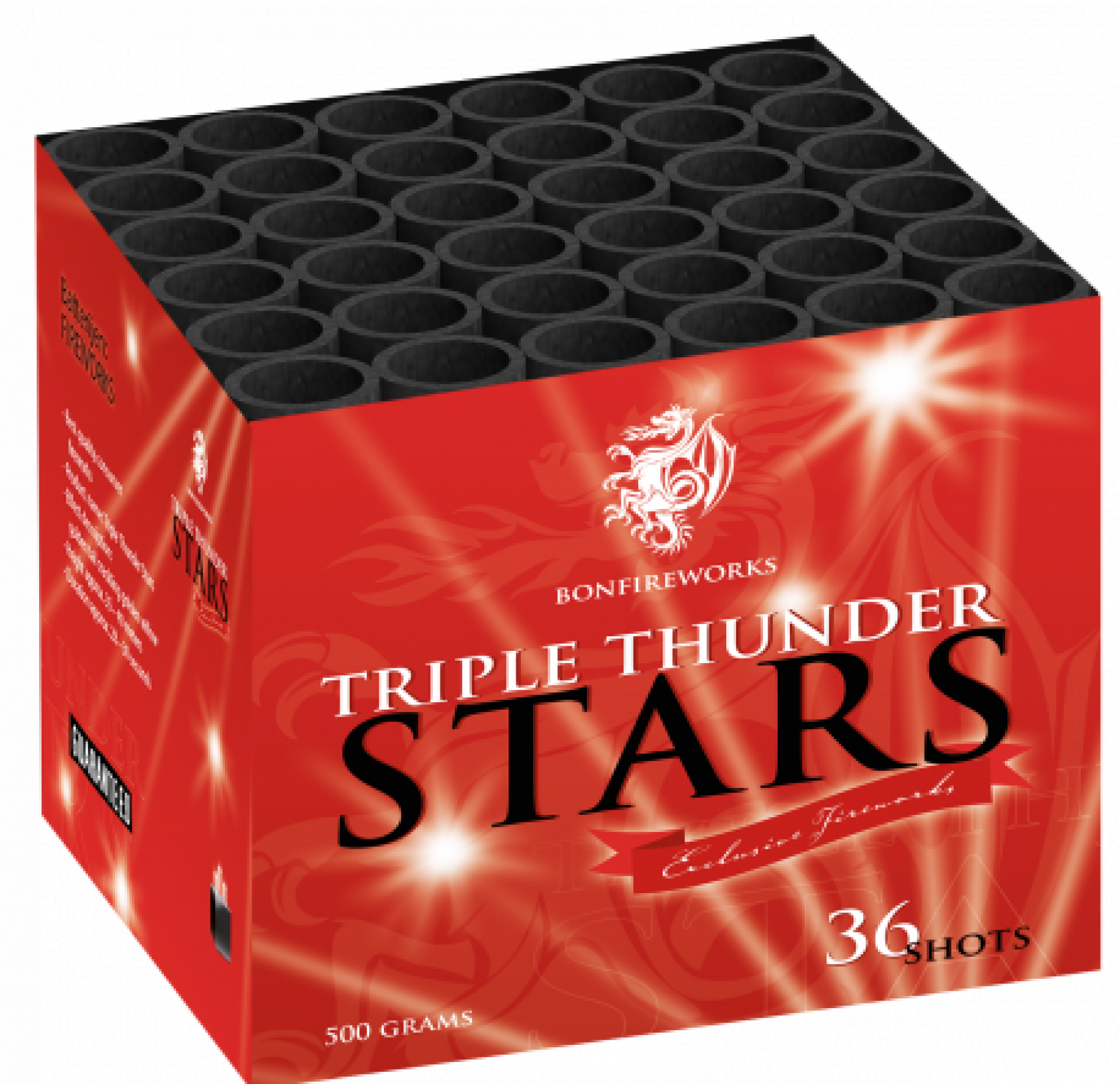 BredaVuurwerk - Triple thunder Stars | Bonfireworks | BON6241 - Breda ...