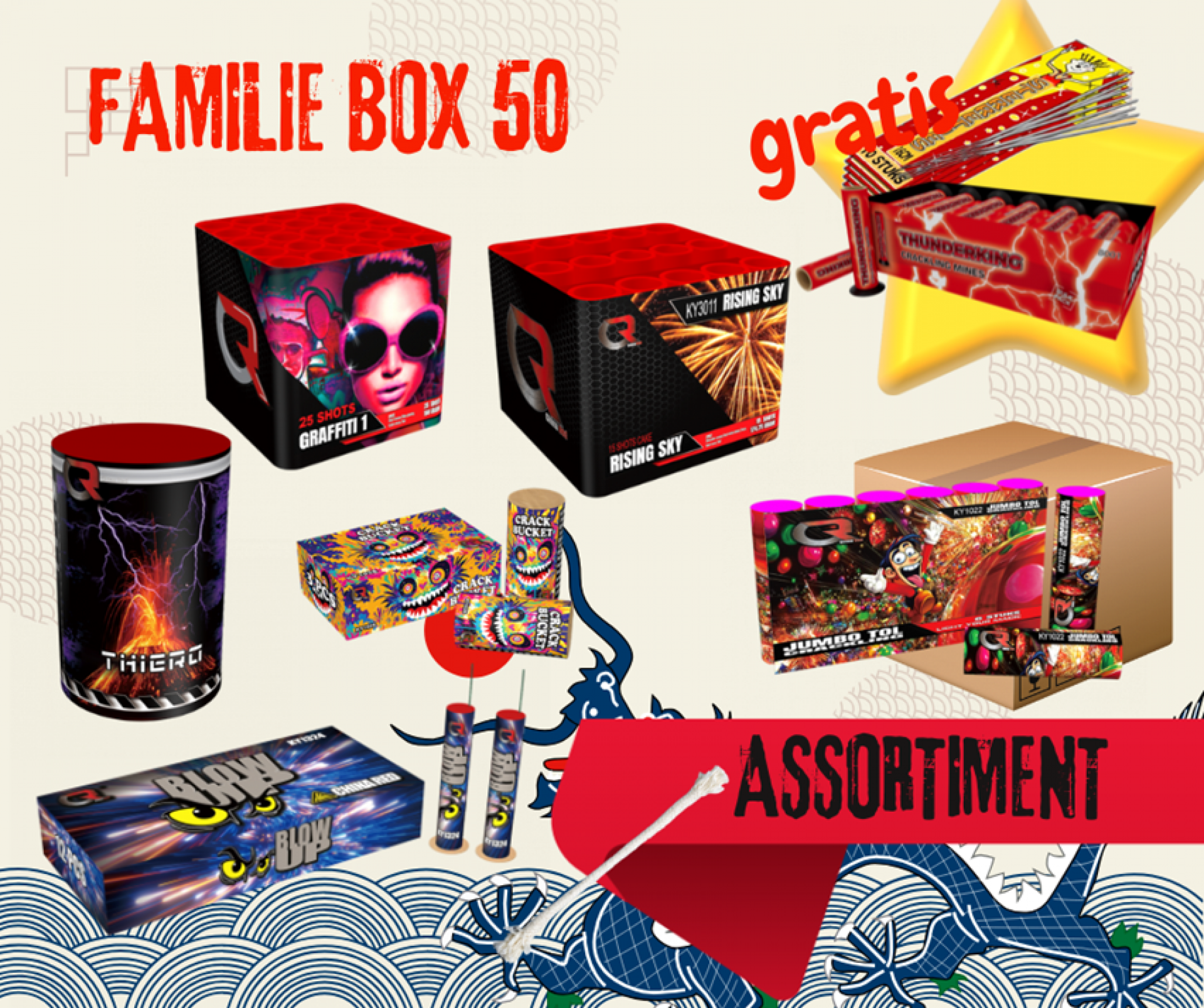 Familie Box 50 | Art. 550 - Vuurwerk Berkel